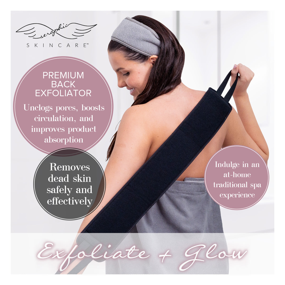Premium Back Exfoliator – Seraphic Skincare