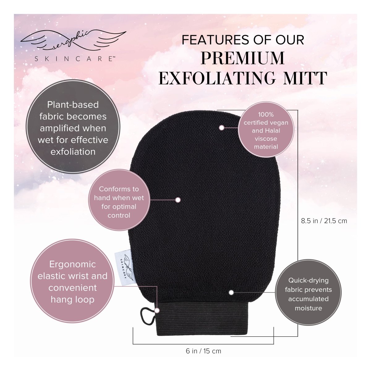 Premium Exfoliating Mitt & Glove - Korean Styled Exfoliating Mitt ...